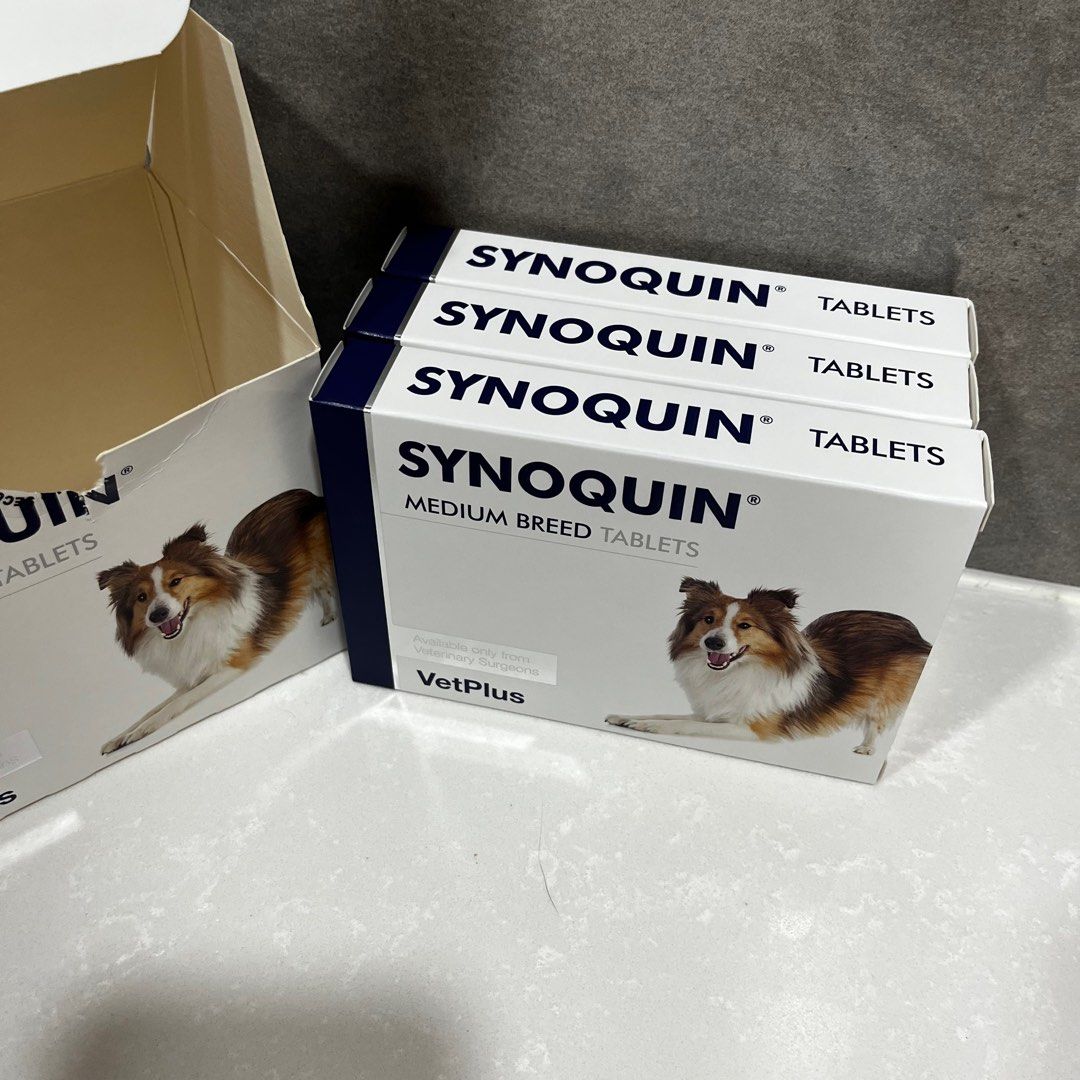 Synoquin medium breed, 寵物用品, 寵物食品 - Carousell