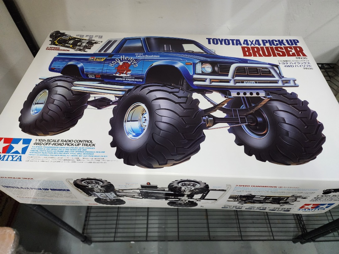 Tamiya 58519 kit of Toyota 4 x 4 Pick up Bruiser PLUS a new body shell ...