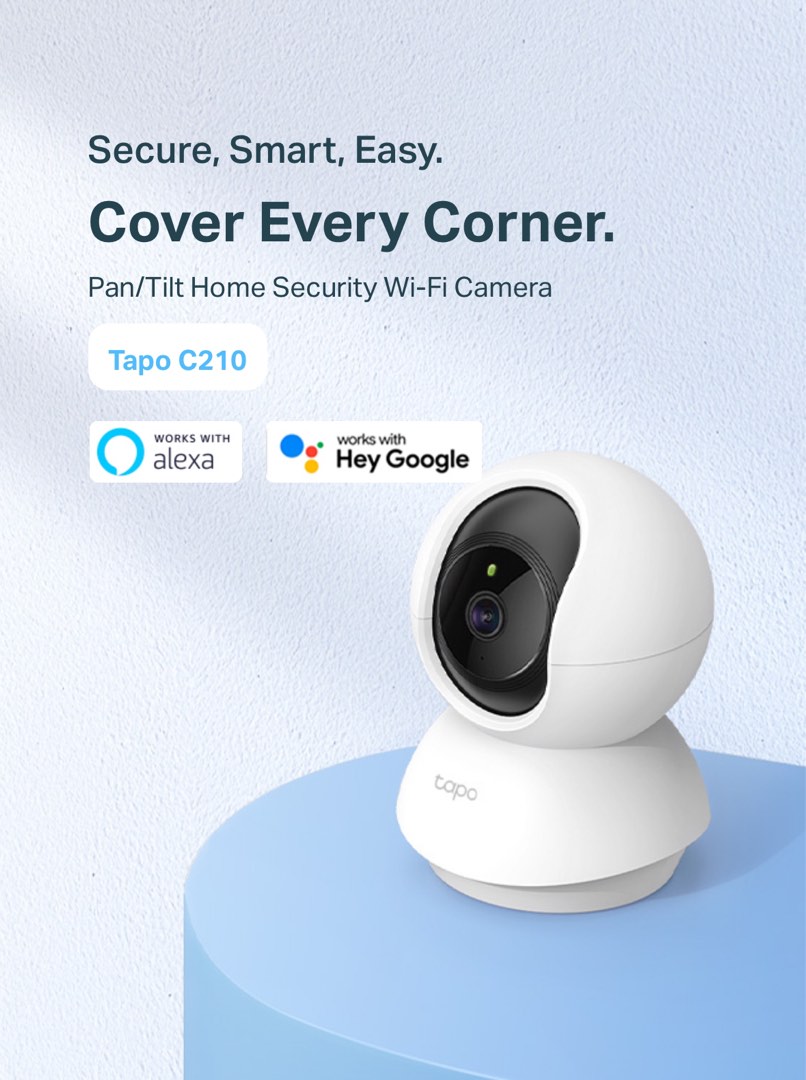Tapo CCTV camera with installation, Furniture & Home Living, Security ...
