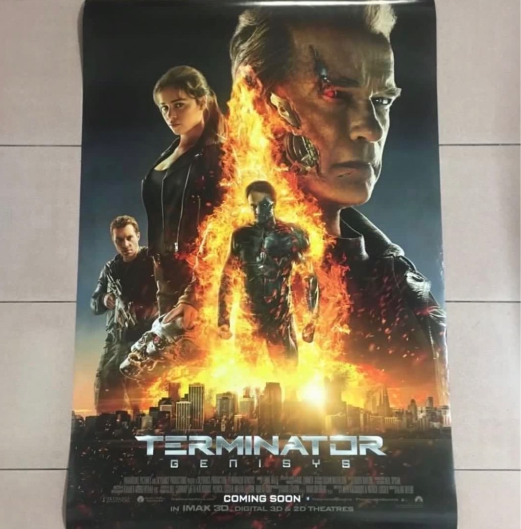 TERMINATOR GENISYS MOVIE OFFICIAL THEATRICAL ONE-SHEET POSTER (27 x 40 ...
