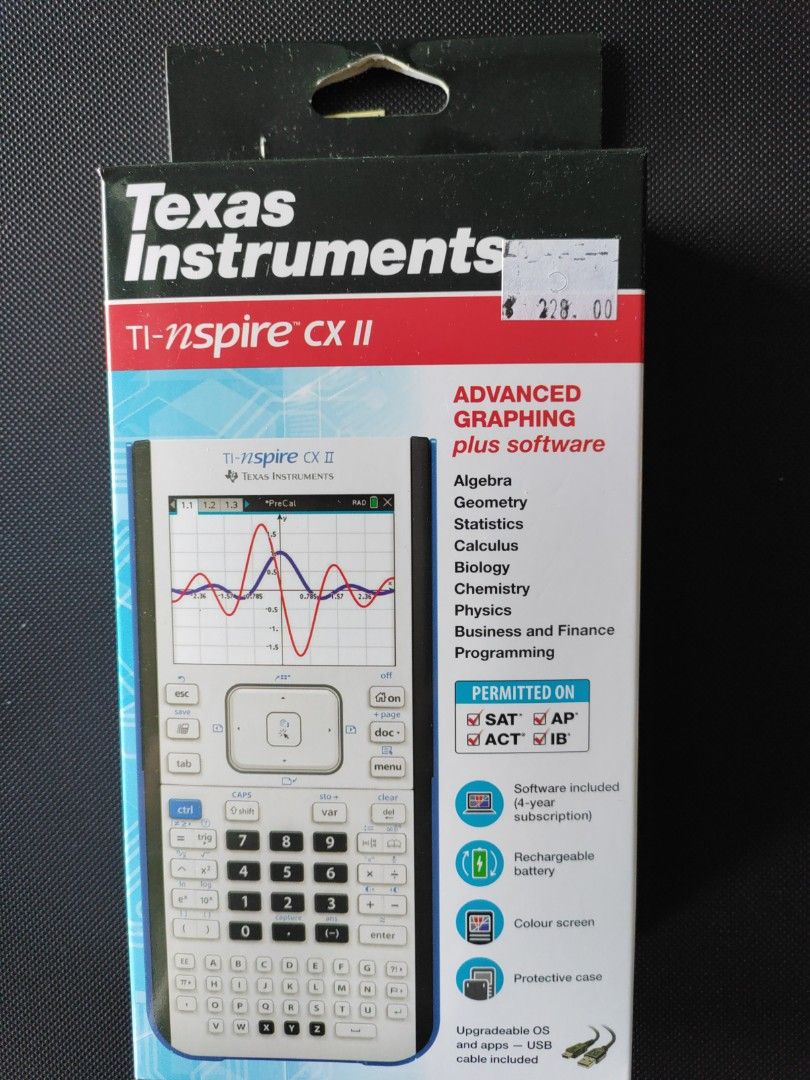 Texas instruments calculator for IB maths, Computers & Tech, Office ...
