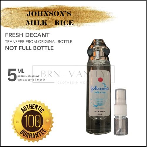 Thailand JnJ Baby Powder Inspired 5 mL, Beauty & Personal Care ...