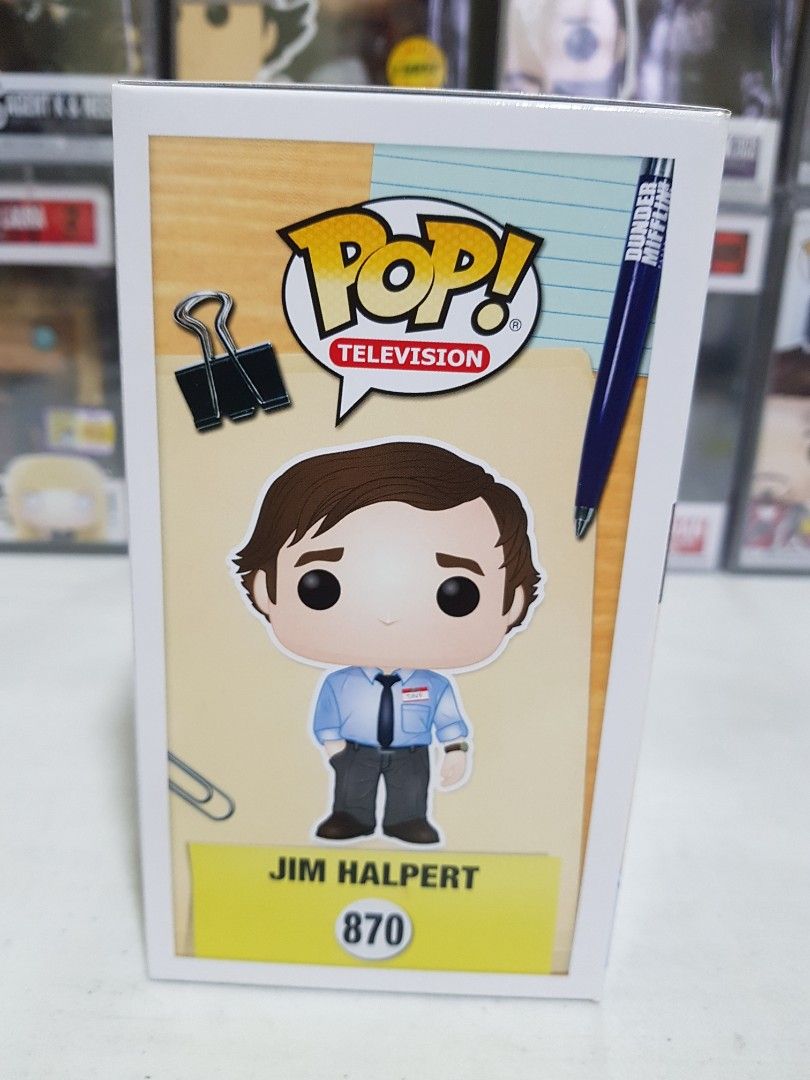 The Office Jim Halper CHASE funko pop, Hobbies & Toys, Toys & Games on ...