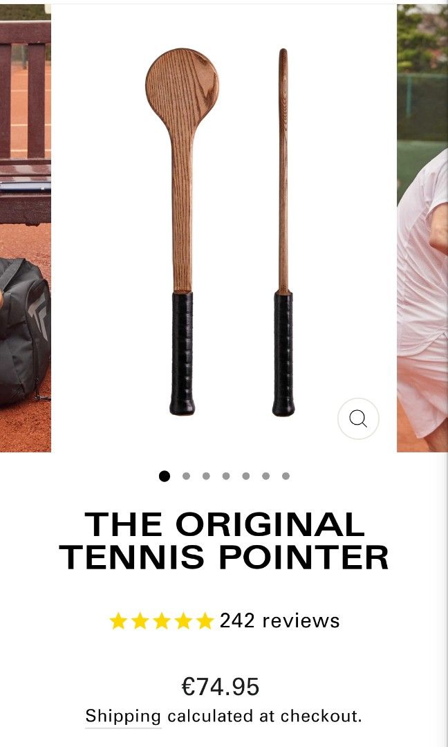 The Original Tennis Pointer - improve your tennis by hitting sweet spot ...