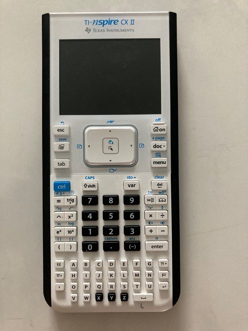 TI - Nspire CX II (Non-CAS) Graphic Display Calculator, Mobile Phones ...