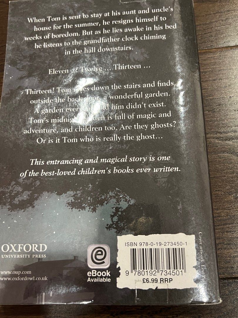 Tom’s Midnight Garden by Philippa Pearce, Hobbies & Toys, Books ...