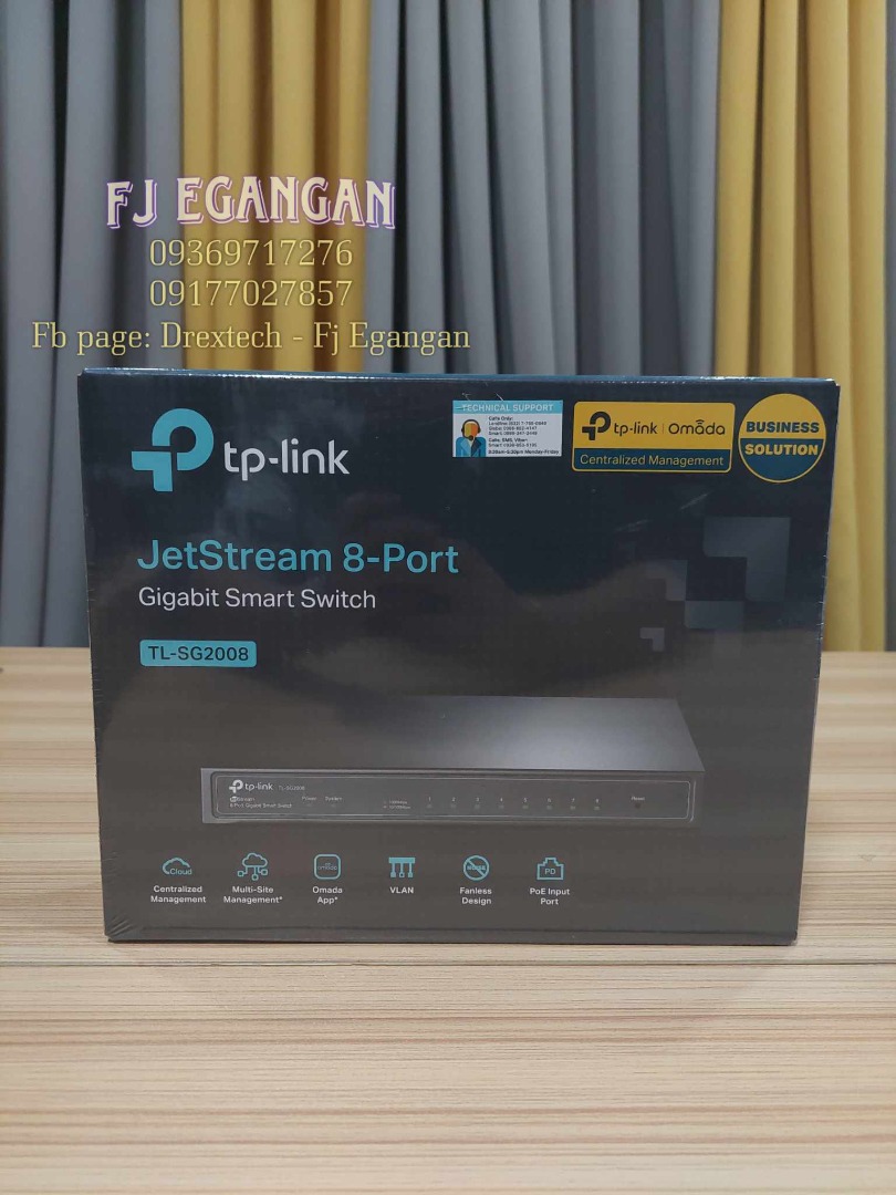 TP-Link Managed Switch, Computers & Tech, Parts & Accessories ...