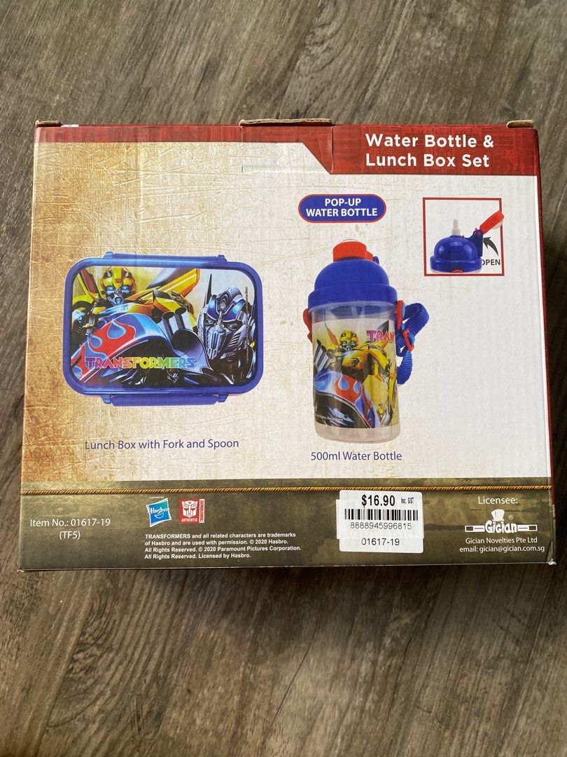 Transformers Water Bottle. 2 for $9, Hobbies & Toys, Toys & Games on ...
