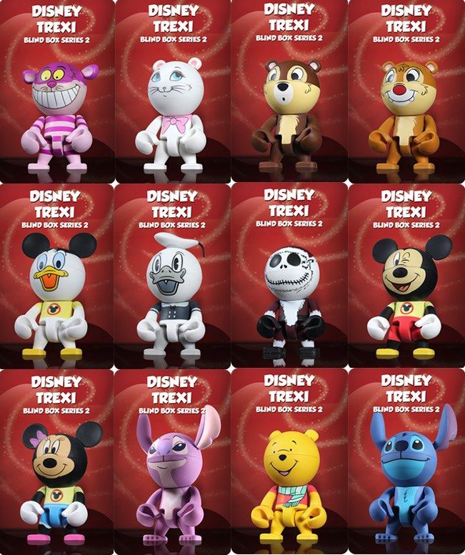 Trexi Disney Mini Figure Blind Box Series 1 & 2, Hobbies & Toys, Toys ...