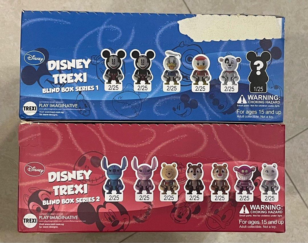 Trexi Disney Mini Figure Blind Box Series 1 & 2, Hobbies & Toys, Toys ...