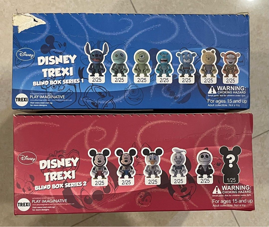 Trexi Disney Mini Figure Blind Box Series 1 & 2, Hobbies & Toys, Toys ...