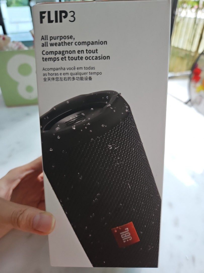 UBL flip 3 stealth edition portable Bluetooth speaker, Audio, Soundbars ...