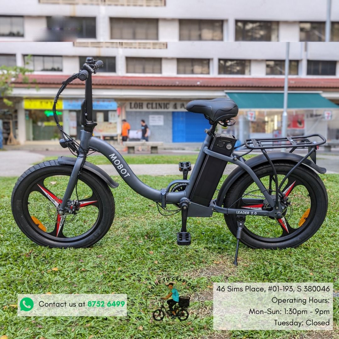 Used 2km MOBOT Leader 2.0 Ebike $300 OFF Retail Price Brand New ...
