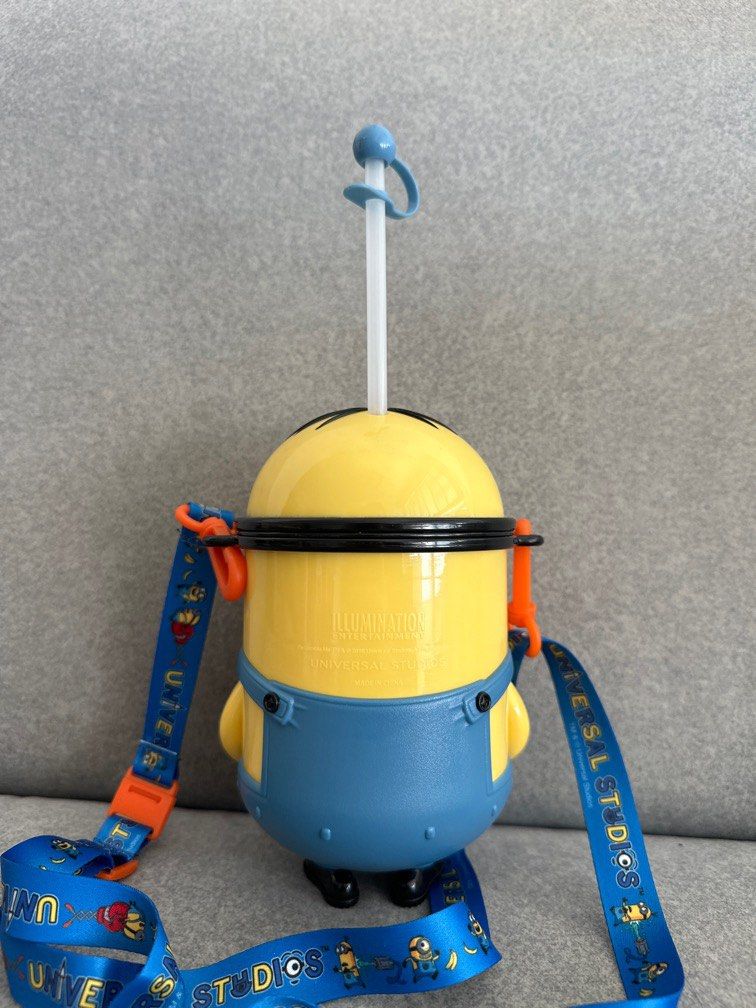 USJ Minion Straw Bottle, Hobbies & Toys, Toys & Games on Carousell