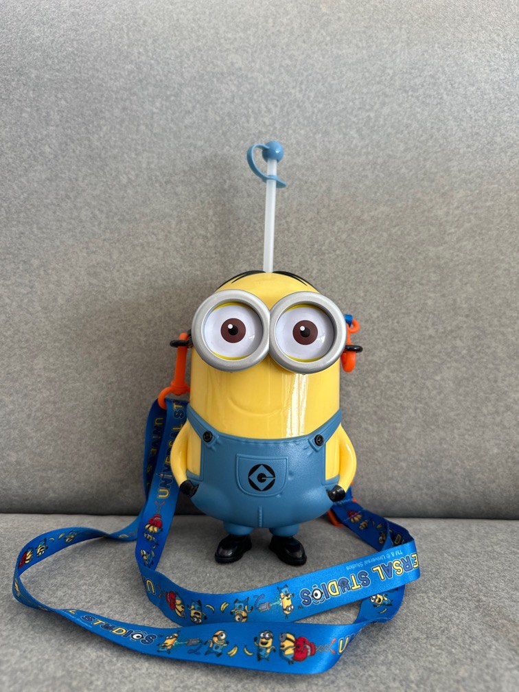 USJ Minion Straw Bottle, Hobbies & Toys, Toys & Games on Carousell