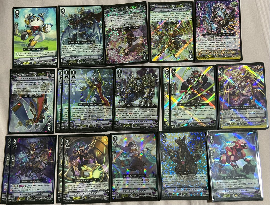Vanguard- V Chronojet Dragon Deck, Hobbies & Toys, Toys & Games on ...