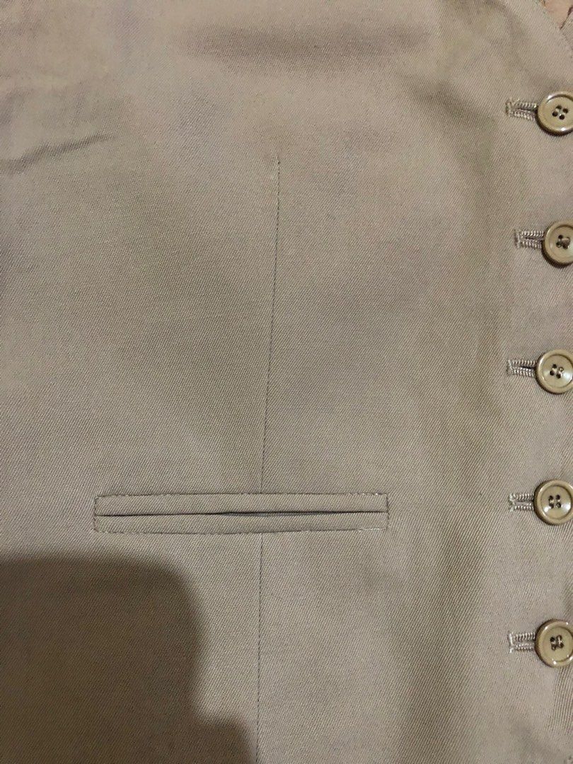 Vest vintage coksu, Fesyen Wanita, Pakaian Wanita, Atasan di Carousell