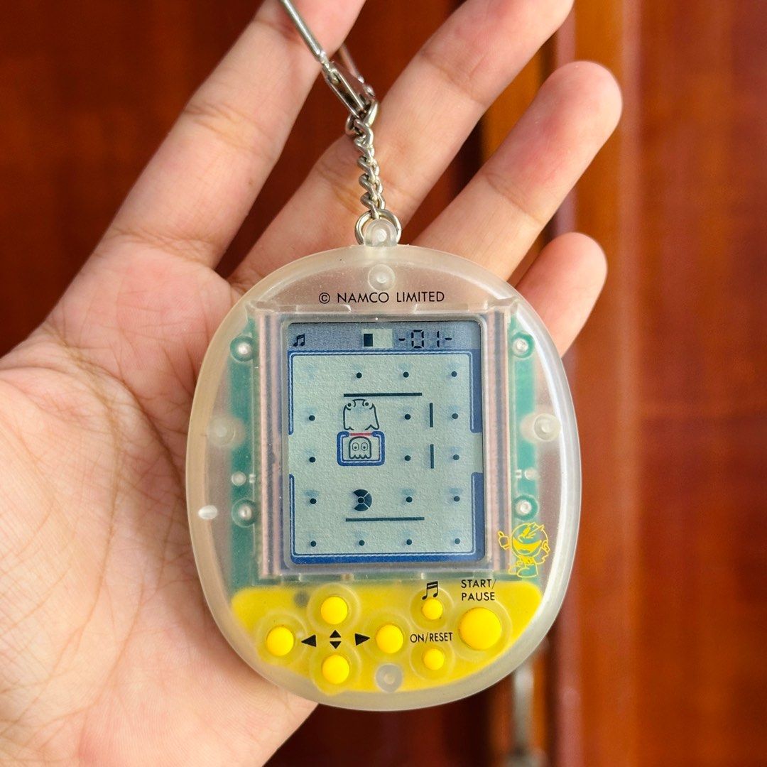 Vintage 1996 Namco Limited Pac-Junior/Pacman Junior Electronic LCD Hand ...