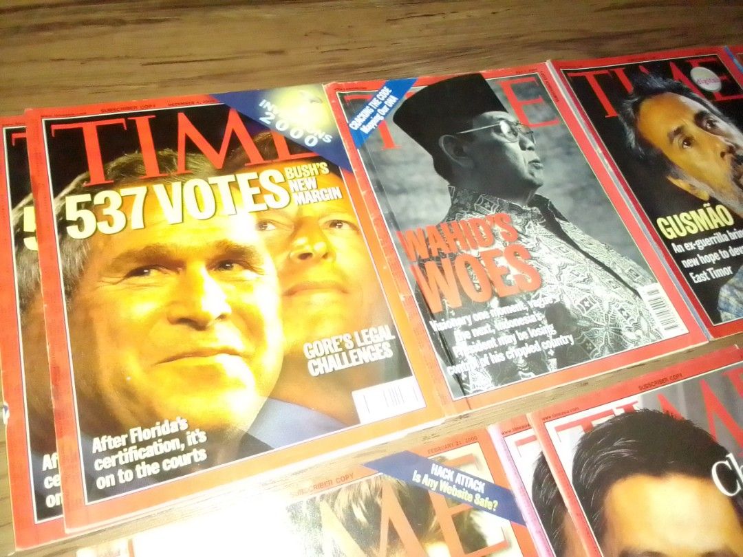 Vintage 2000 - 2003 Time Magazine / Time Magazine / Old magazine ...