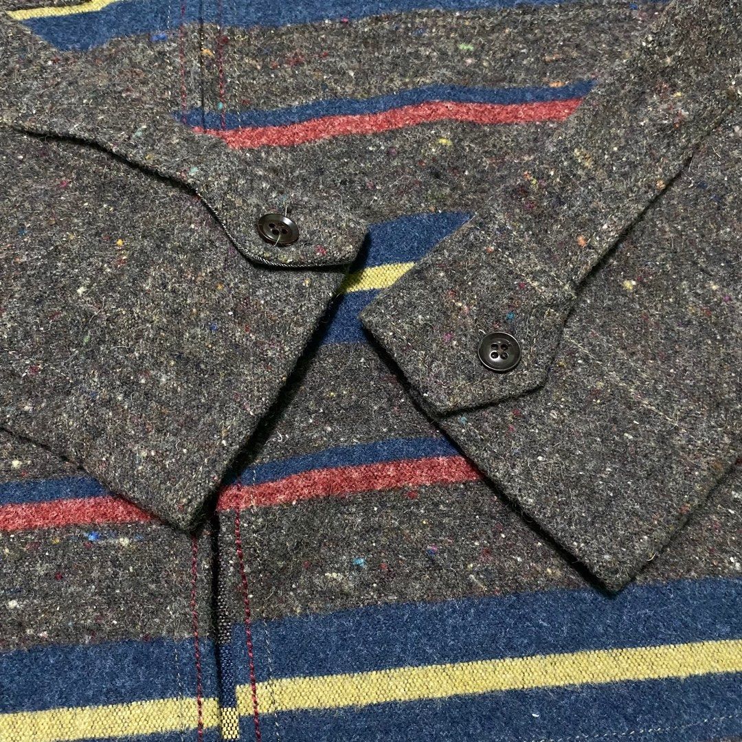 Vintage Chaka Japan Work Wool Liner Jacket, Men's Fashion, Coats ...