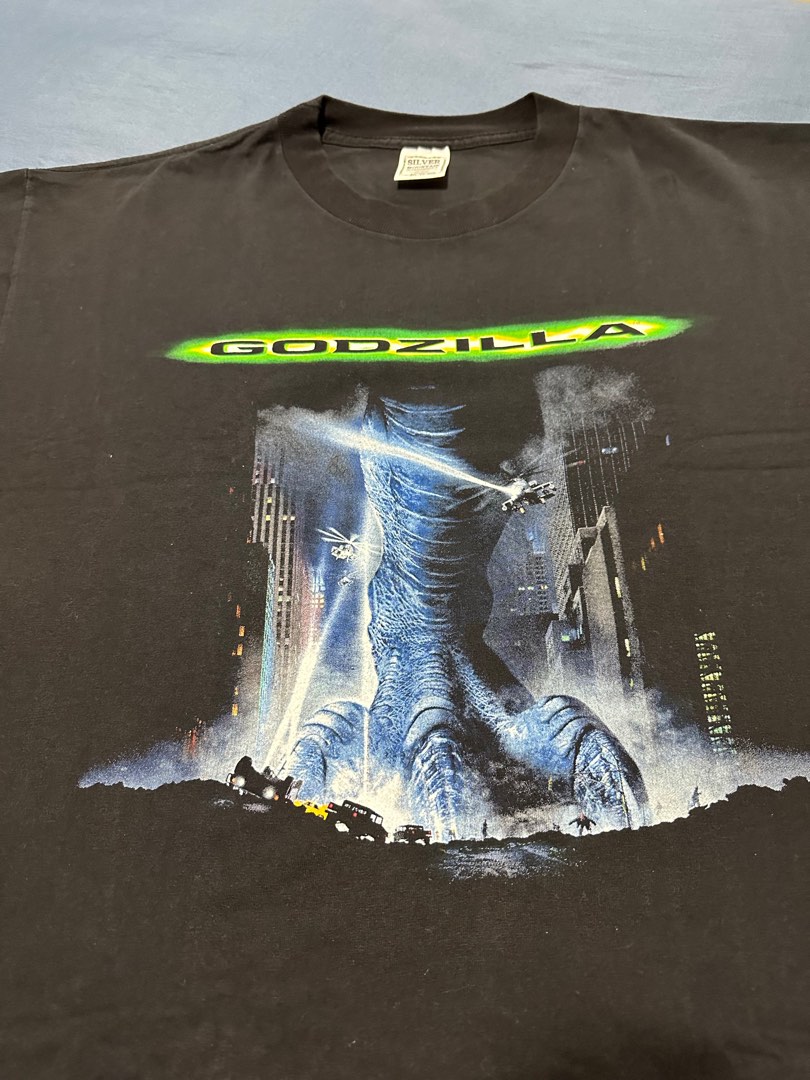 Vintage Godzilla Tee Shirt, Men's Fashion, Tops & Sets, Tshirts & Polo ...