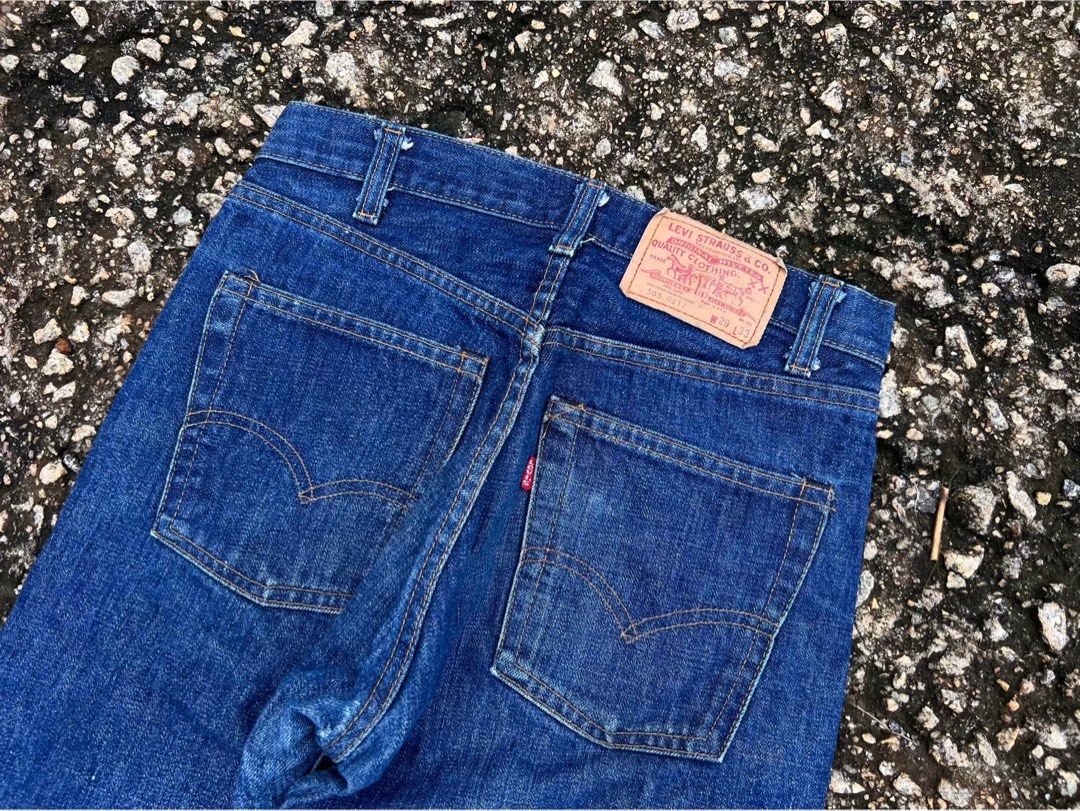 VINTAGE LEVIS LEVI's 505 RED TAB 1979 TALON, Men's Fashion, Bottoms ...