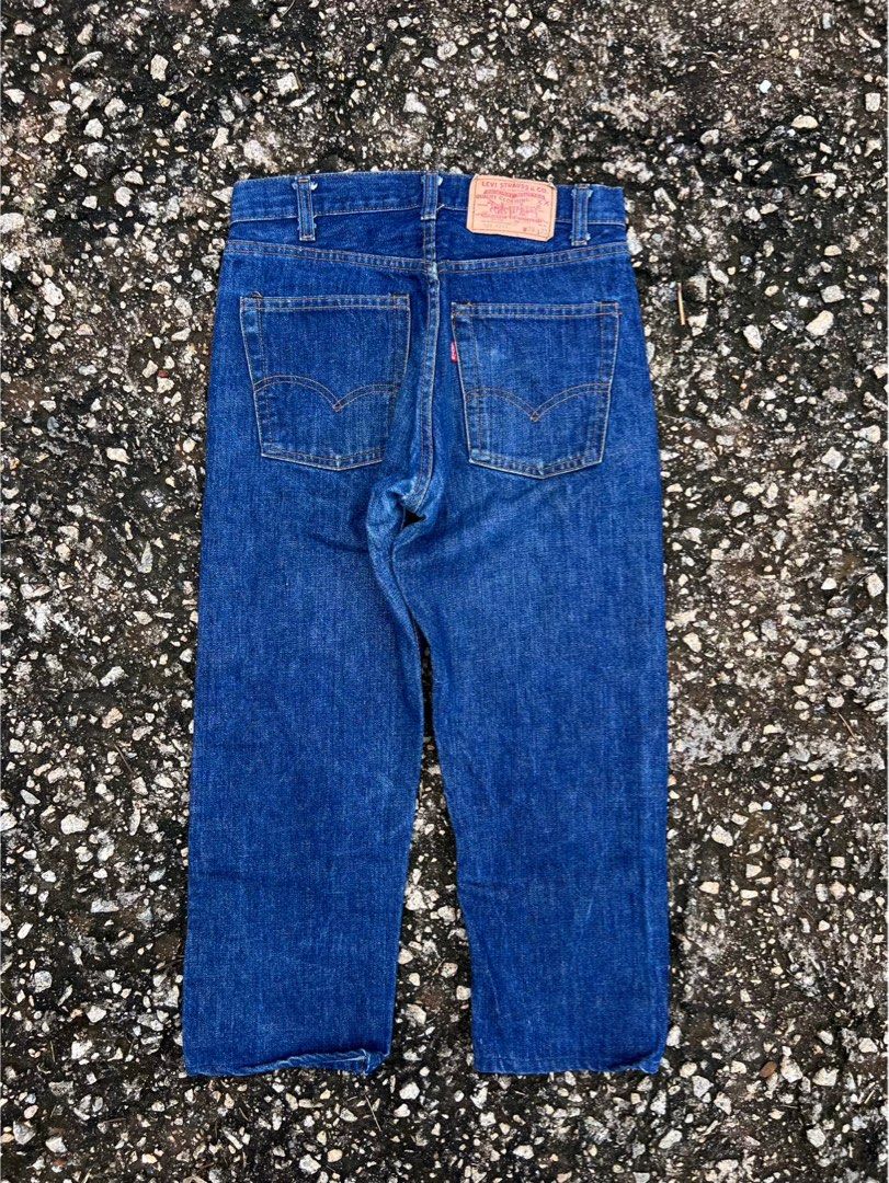 VINTAGE LEVIS LEVI's 505 RED TAB 1979 TALON, Men's Fashion, Bottoms ...