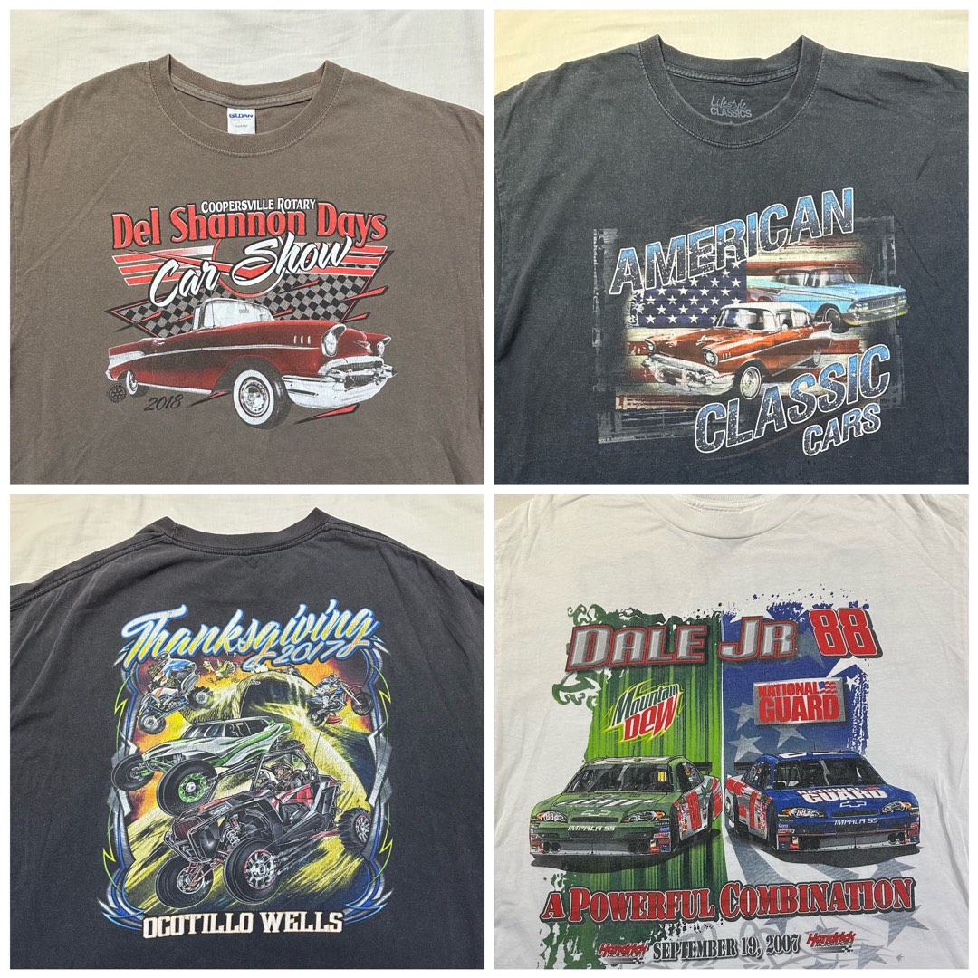 Vintage Racing Tees, Men's Fashion, Tops & Sets, Tshirts & Polo Shirts ...