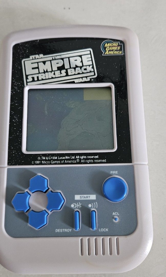 Vintage Star Wars Handheld game in working conditions, Hobbies & Toys ...