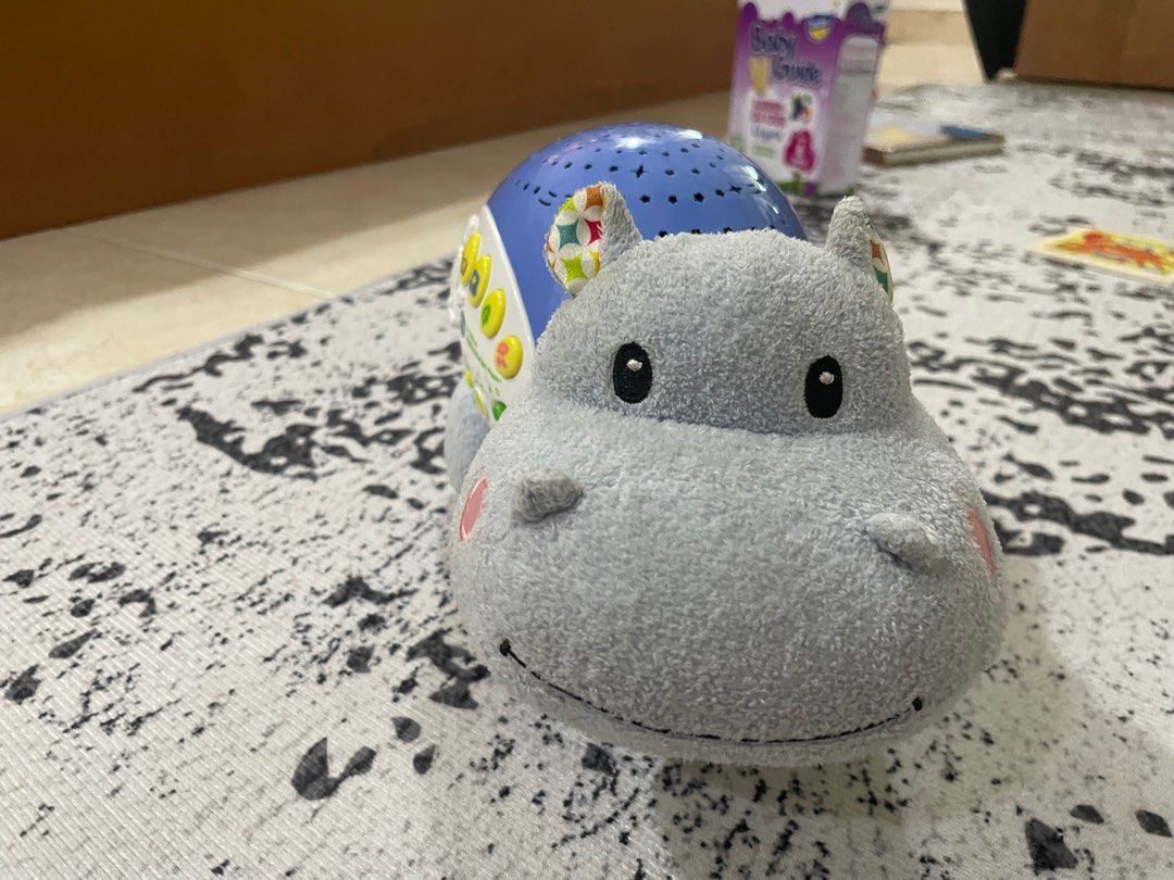 VTech Baby Little Critters Soothing Starlight Hippo Projector, Babies ...