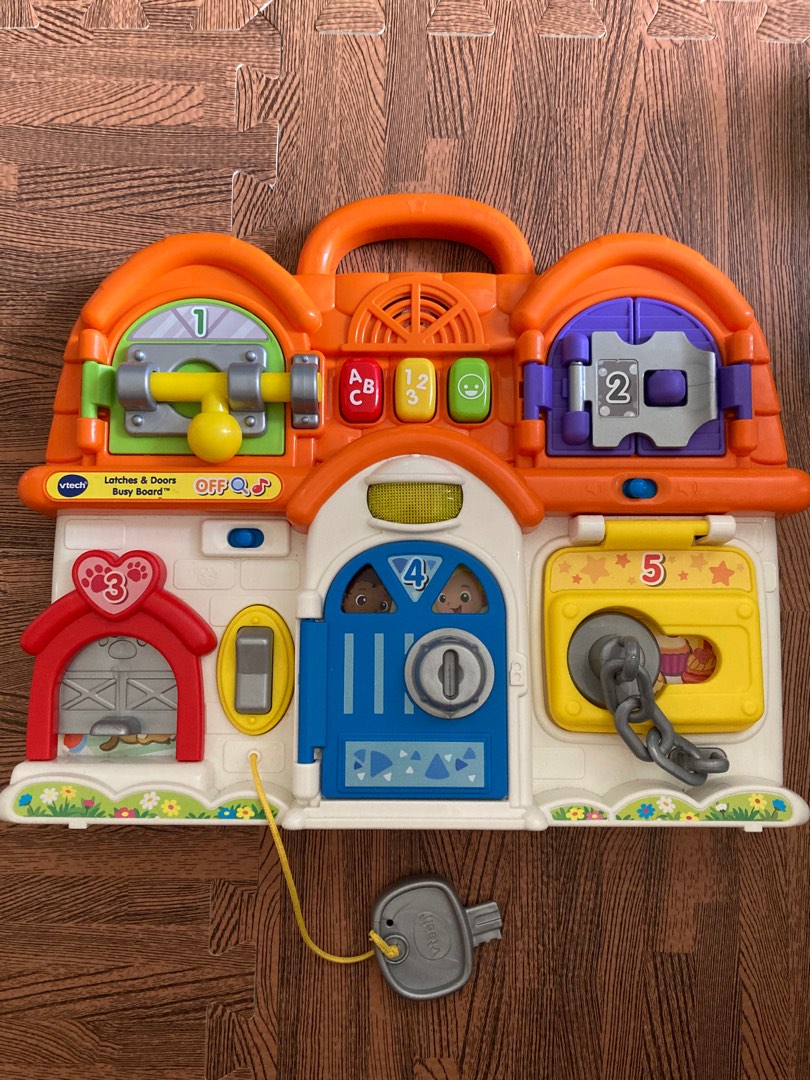 Vtech Busy Board, Hobbies & Toys, Toys & Games on Carousell
