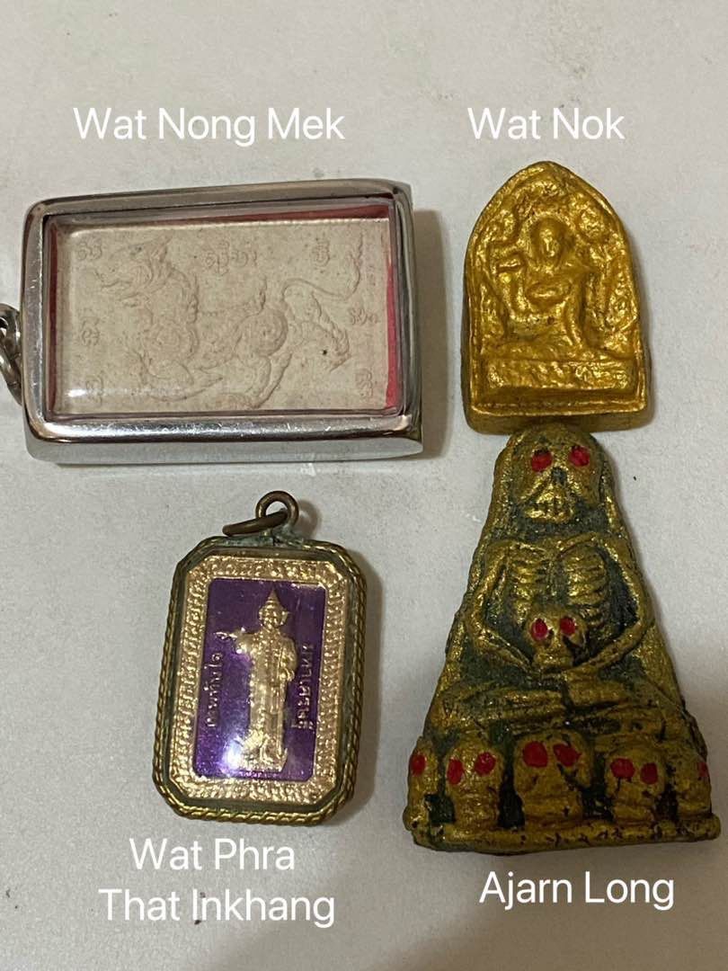 Wat Nong Mek Phet Phayatom Lang Singha Wat Phra That Inkhang Thep Tan Jai Wat Nok Nang Kwak ...