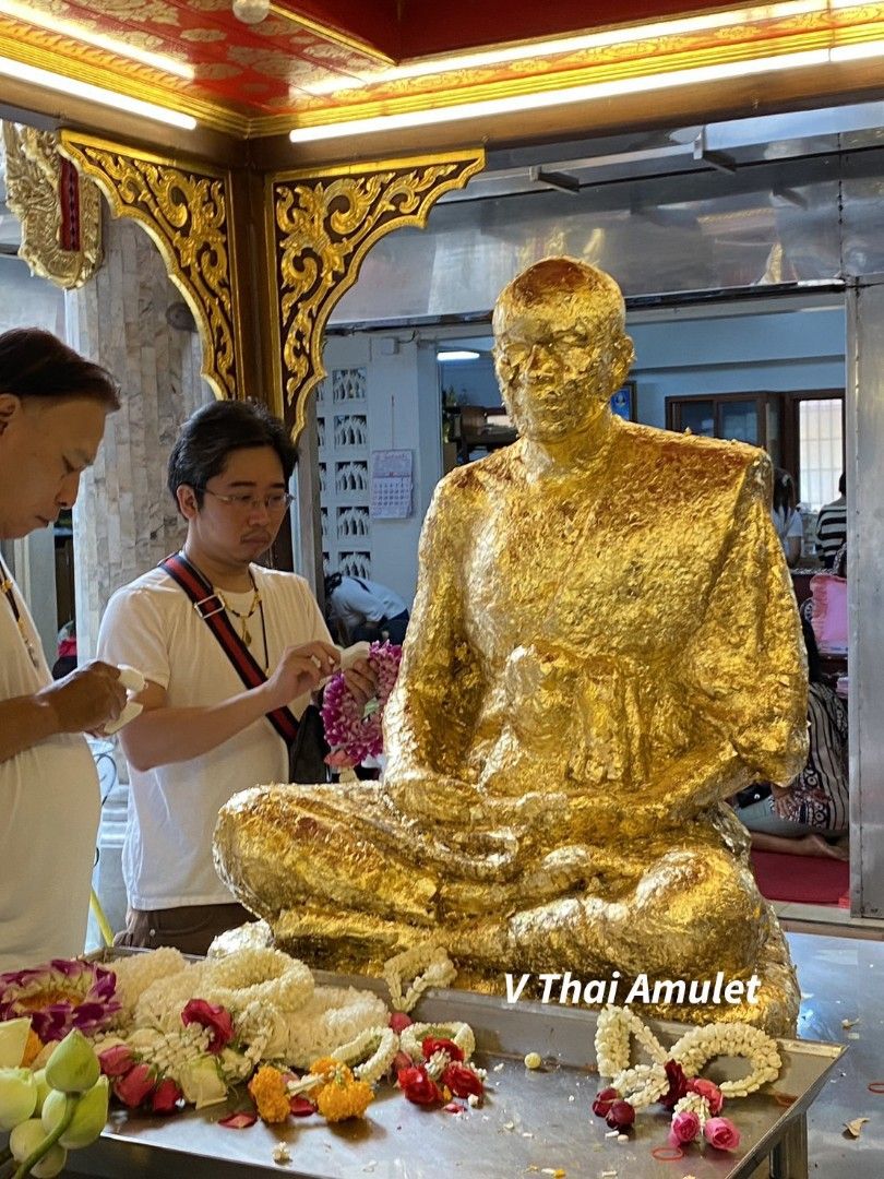 Wat Paknam LP SODH Gold Somdej Paknam Genuine Thai Amulet, Hobbies ...
