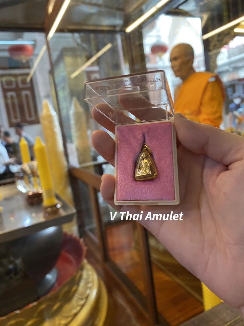 Wat Paknam LP SODH Gold Somdej Paknam Genuine Thai Amulet, Hobbies ...
