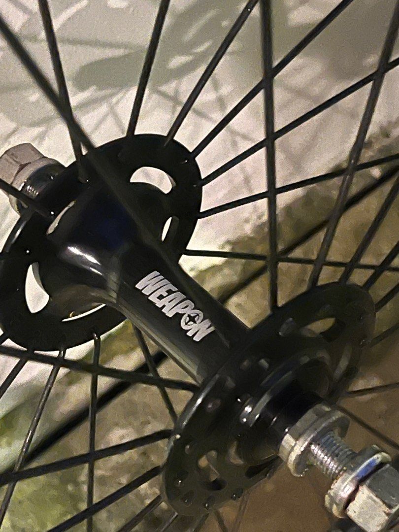 Weapon A70 70mm alloy wheelset for fixie / track, Sports Equipment ...
