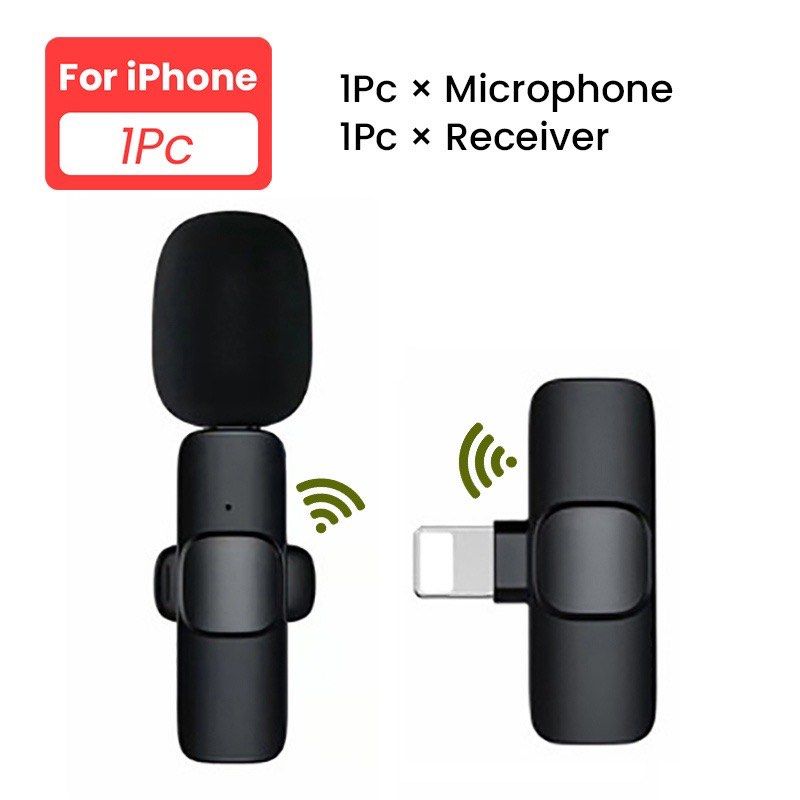 Wireless Microphone Iphone Type, Audio, Microphones on Carousell
