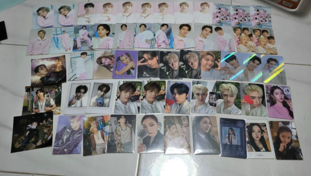 wts lfb seventeen caratland tc heaven mini card sticker zb1 yits digi Ricky yujin nmixx Kepler ...
