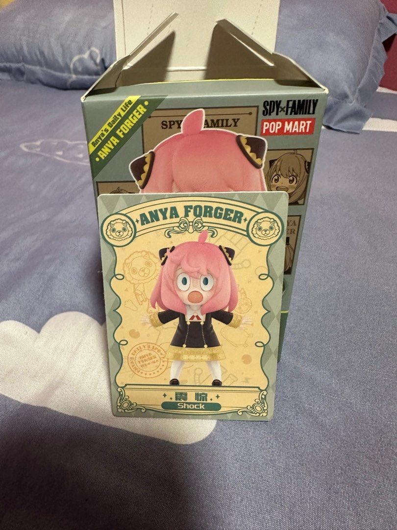 WTS Popmart Spy x Family Anya Forger - Sleepy, Shock, Hobbies & Toys ...