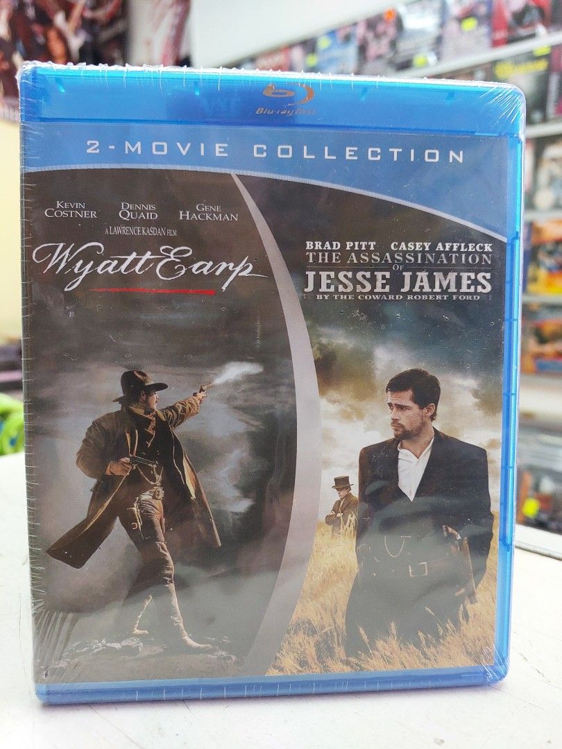 Wyatt Earp / The Assassination of Jesse James [ Blu-Ray ], Hobbies ...
