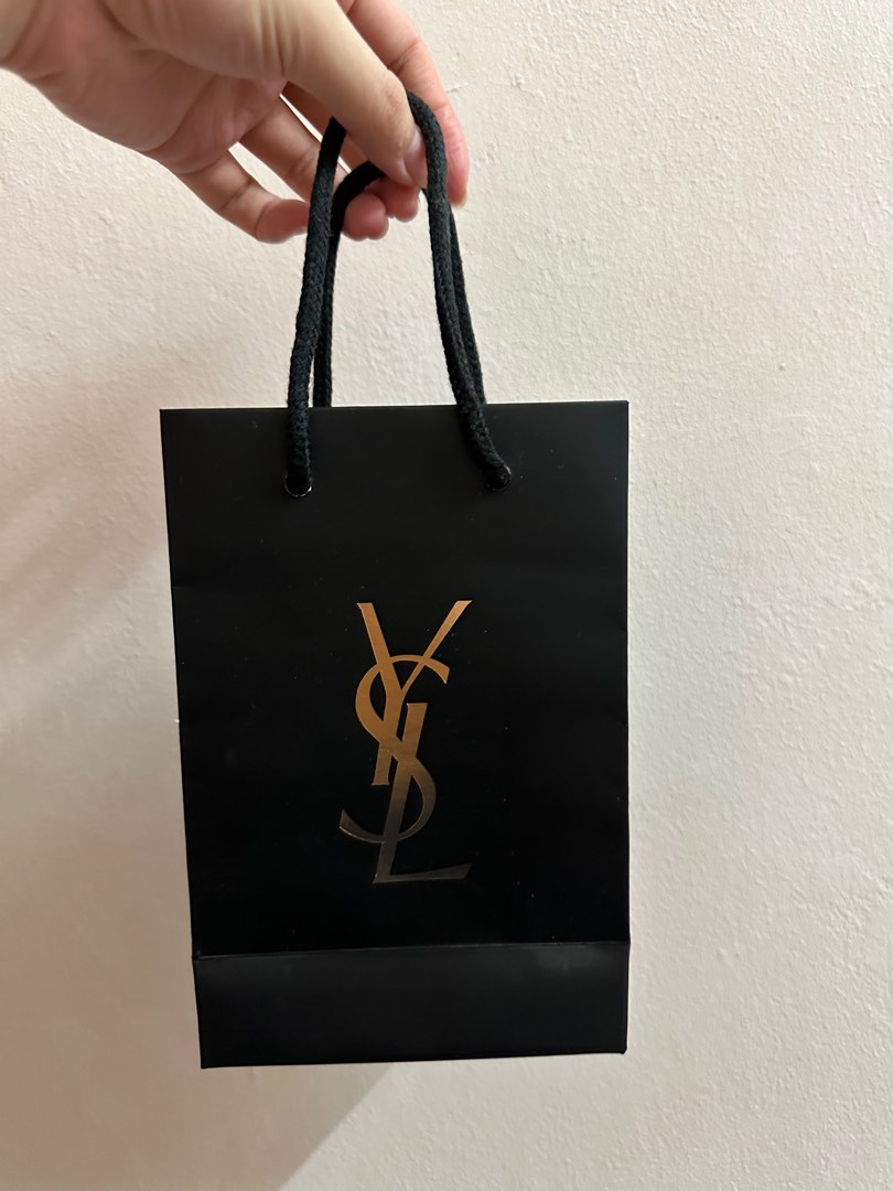 YSL Paper Bag, Luxury, Accessories on Carousell