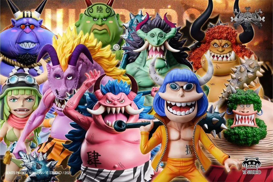 YZ Studio - Wcf Beast Pirate Numbers Series- Roki, Hobbies & Toys, Toys ...