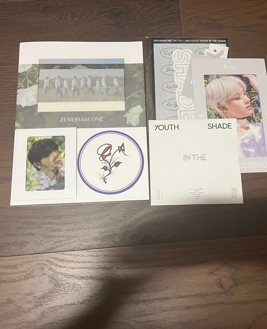 zb1 zerobaseone unsealed youth in the shade albums, Hobbies & Toys ...