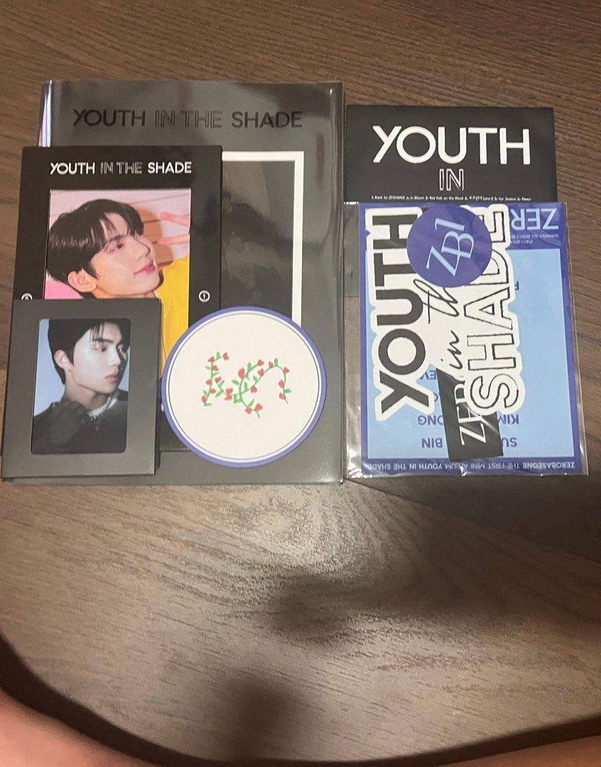 zb1 zerobaseone unsealed youth in the shade albums, Hobbies & Toys ...