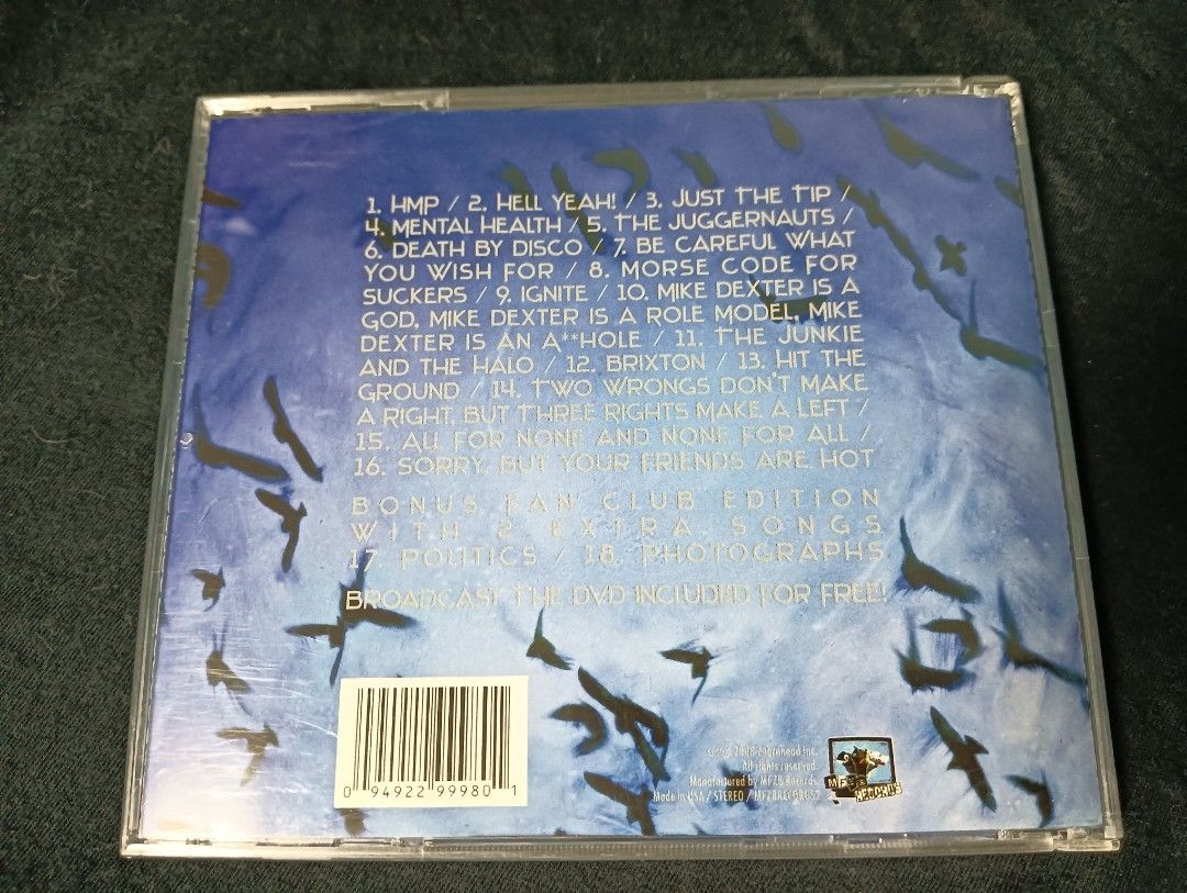 Zebrahead - phoenix CD+DVD, Hobbies & Toys, Music & Media, CDs & DVDs ...