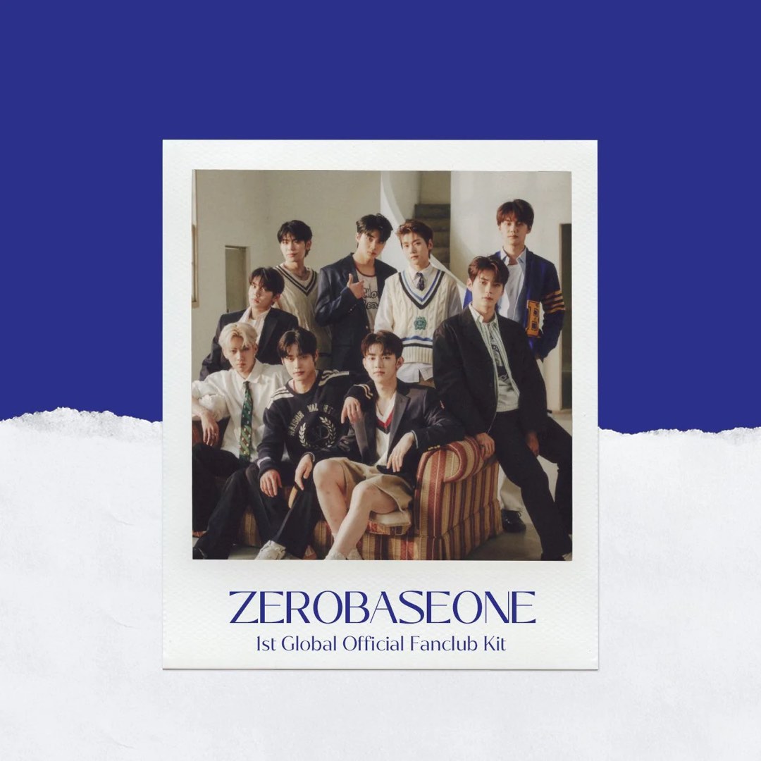 Zerobaseone ZB1 official fanclub kit, Hobbies & Toys, Memorabilia ...