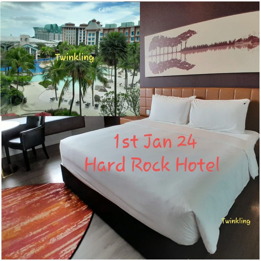1st Jan Hard Rock Hotel RWS, Tickets & Vouchers, Local Attractions ...