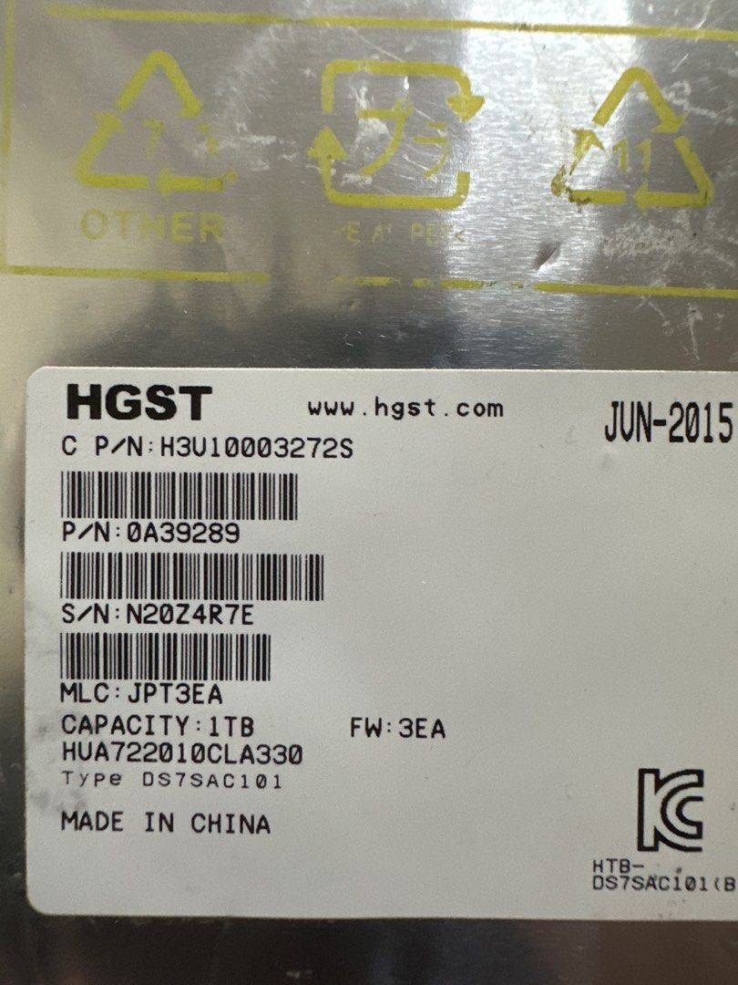 1Tb HDDu, Computers & Tech, Parts & Accessories, Computer Parts on ...