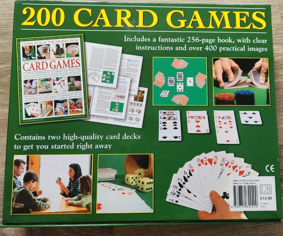 200 Card Games set, Hobbies & Toys, Toys & Games on Carousell