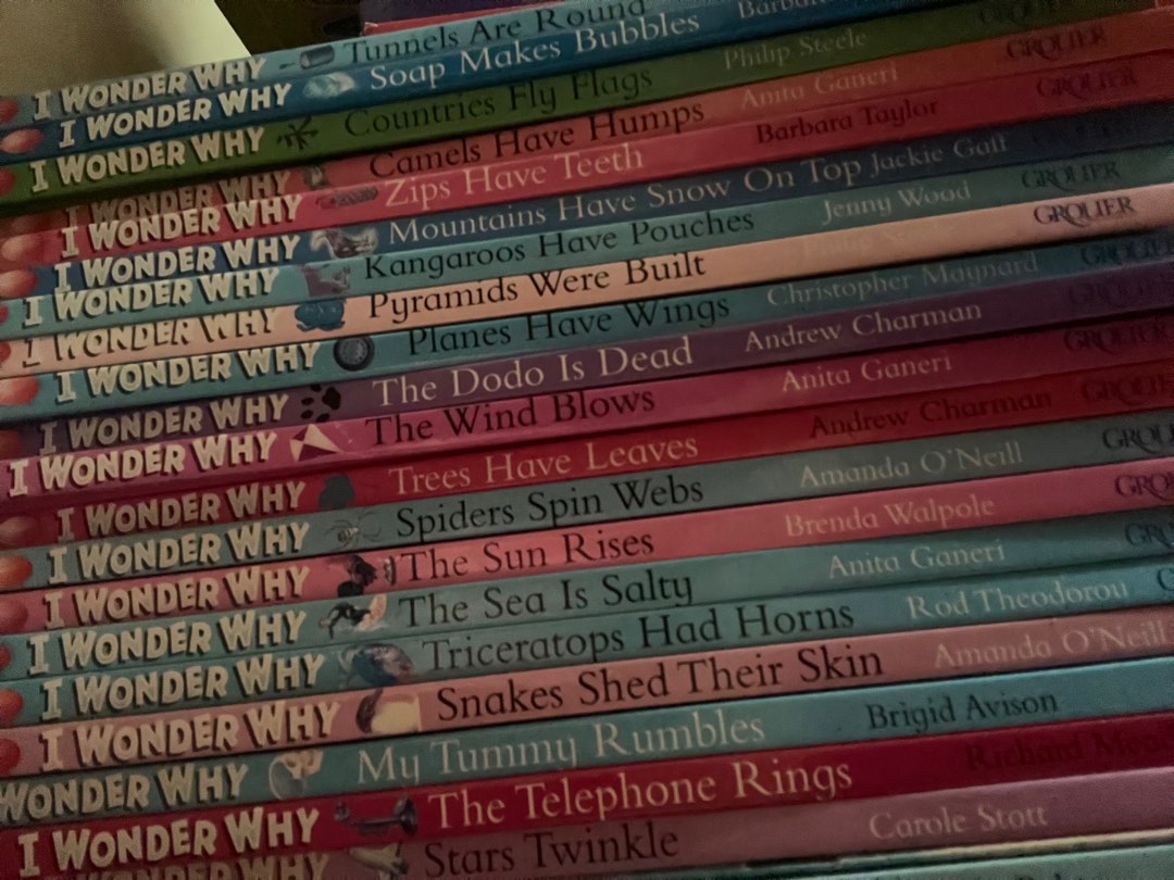 21 I Wonder Why books at one dollar each, Hobbies & Toys, Books ...