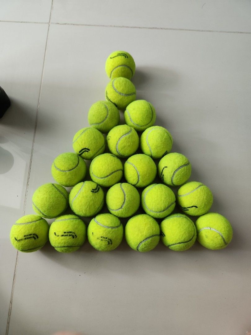 22 x Robin Soderling Balls (used), Sports Equipment, Sports & Games ...